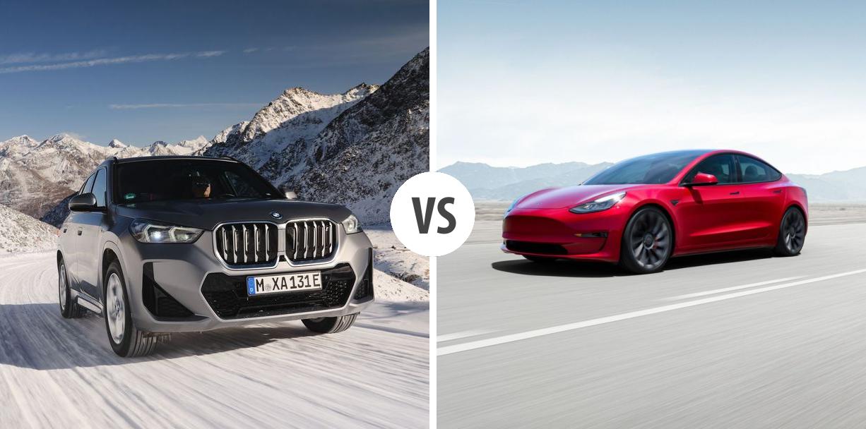 BMW iX1 VS TESLA Model 3 – Vergleiche Preise, Leistung, Kofferraum ...