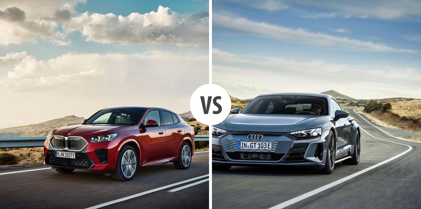 BMW iX2 VS Audi e-tron GT – Vergleiche Preise, Leistung, Kofferraum ...