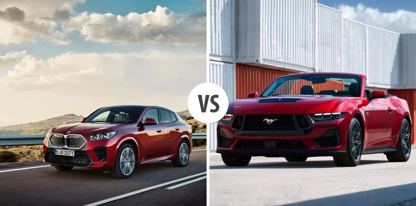 BMW iX2 VS Ford Mustang Convertible – Vergleiche Preise, Leistung ...