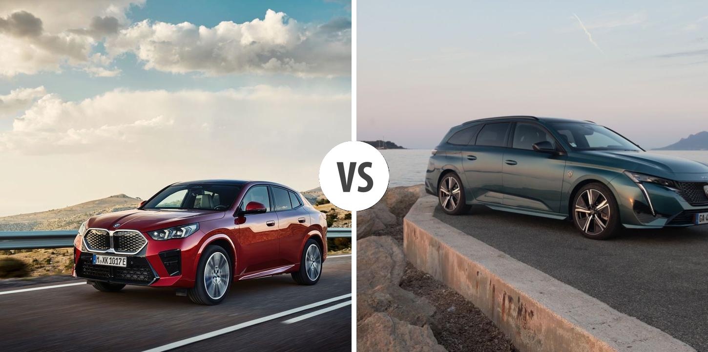 BMW iX2 VS Peugeot 308 SW – Vergleiche Preise, Leistung, Kofferraum ...
