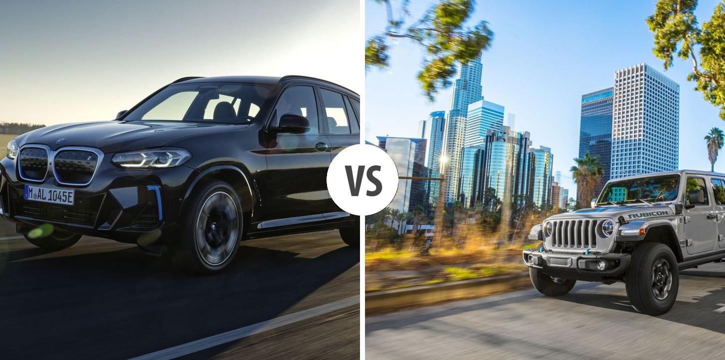 BMW iX3 VS Jeep Wrangler Autovergleich | AUTOGOTT.DE