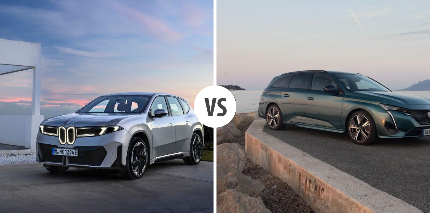 BMW iX3 VS Peugeot 308 SW – Vergleiche Preise, Leistung, Kofferraum ...