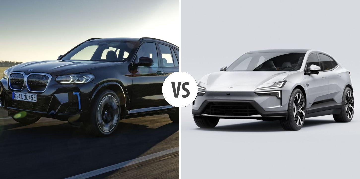 BMW iX3 VS Polestar 4 Autovergleich | AUTOGOTT.DE