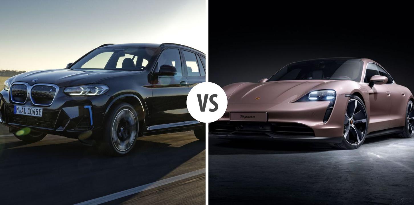 BMW iX3 VS Porsche Taycan – Vergleiche Preise, Leistung, Kofferraum & Ausstattungen | AUTOGOTT.DE