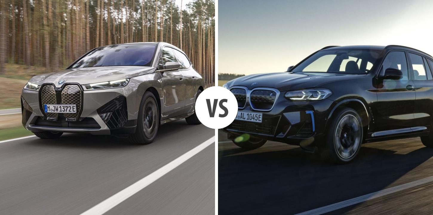 BMW iX VS BMW iX3 – Vergleiche Preise, Leistung, Kofferraum ...