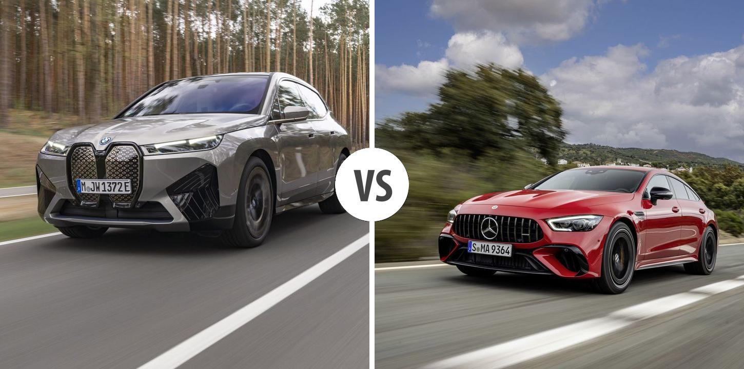 BMW iX VS Mercedes AMG GT 4-Türer Coupé – Vergleiche Preise, Leistung ...