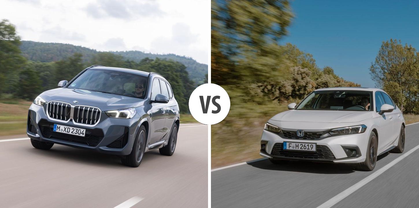 BMW X1 VS Honda Civic – Vergleiche Preise, Leistung, Kofferraum ...
