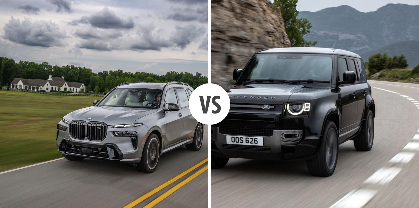 BMW X7 VS Land Rover Defender Autovergleich | AUTOGOTT.DE