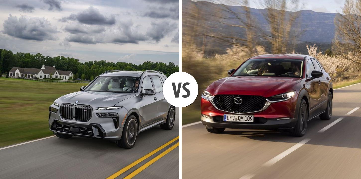 BMW X7 VS Mazda CX-30 – Vergleiche Preise, Leistung, Kofferraum & Ausstattungen | AUTOGOTT.DE