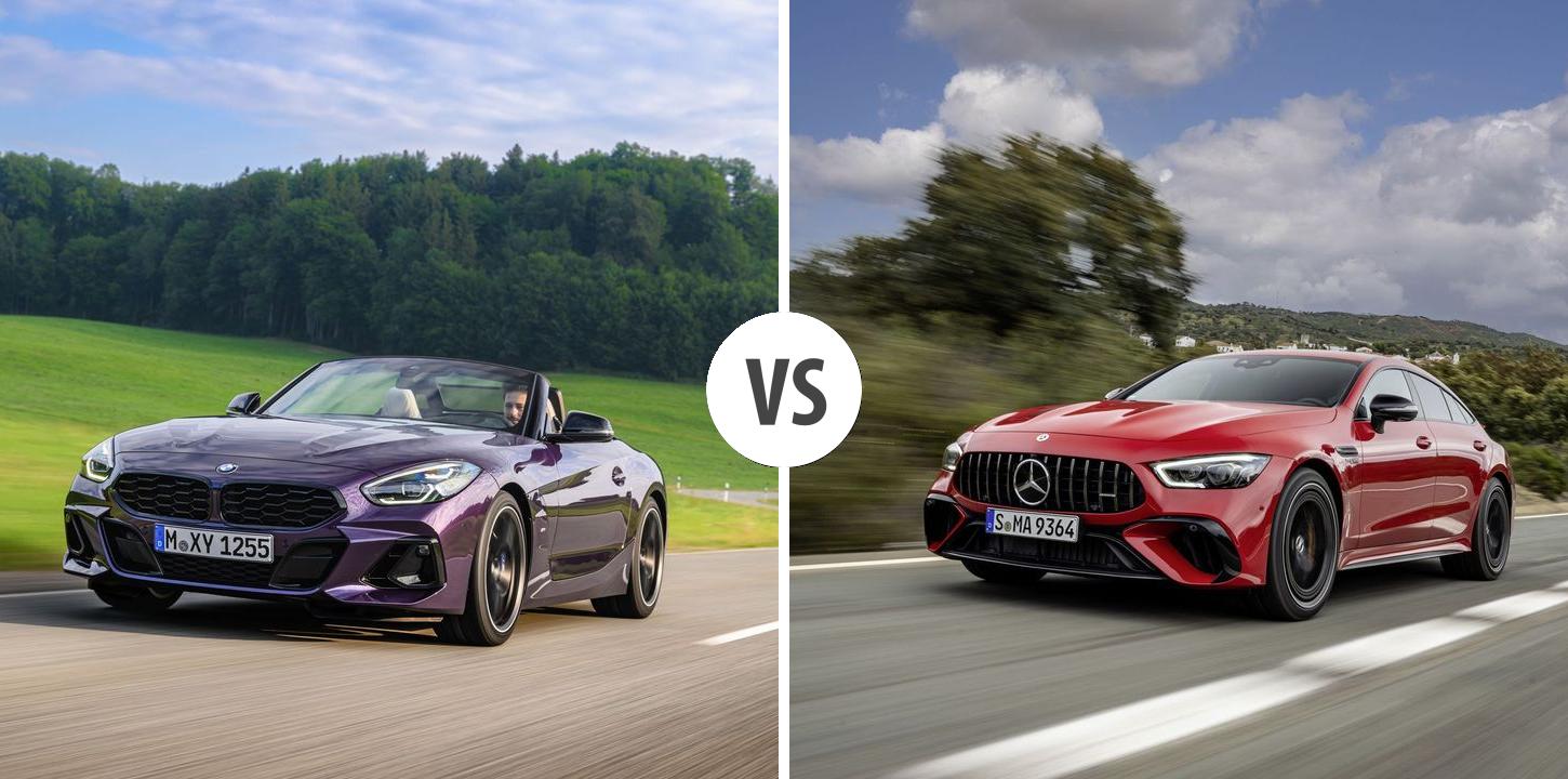 BMW Z4 VS Mercedes AMG GT 4-Türer Coupé – Vergleiche Preise, Leistung ...