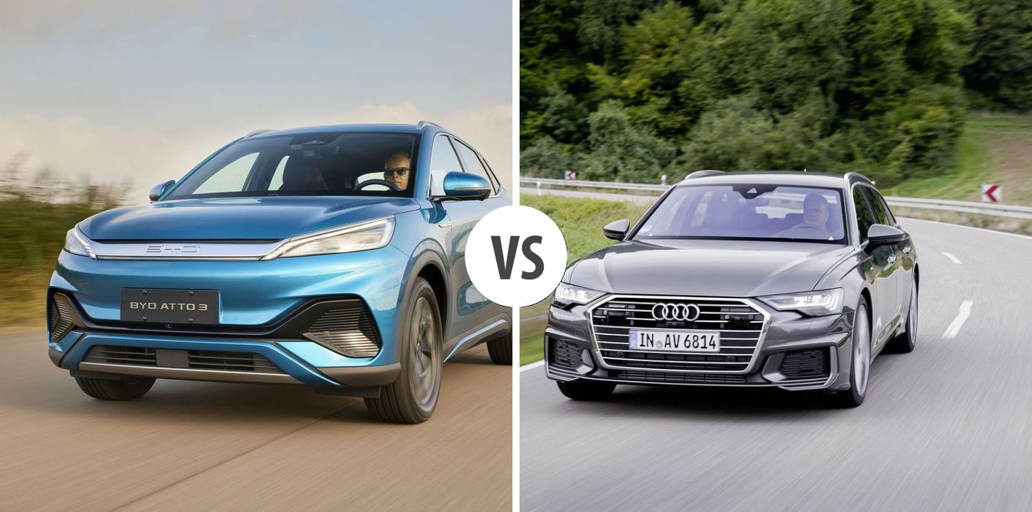 BYD Atto 3 VS Audi A6 Avant Autovergleich | AUTOGOTT.DE