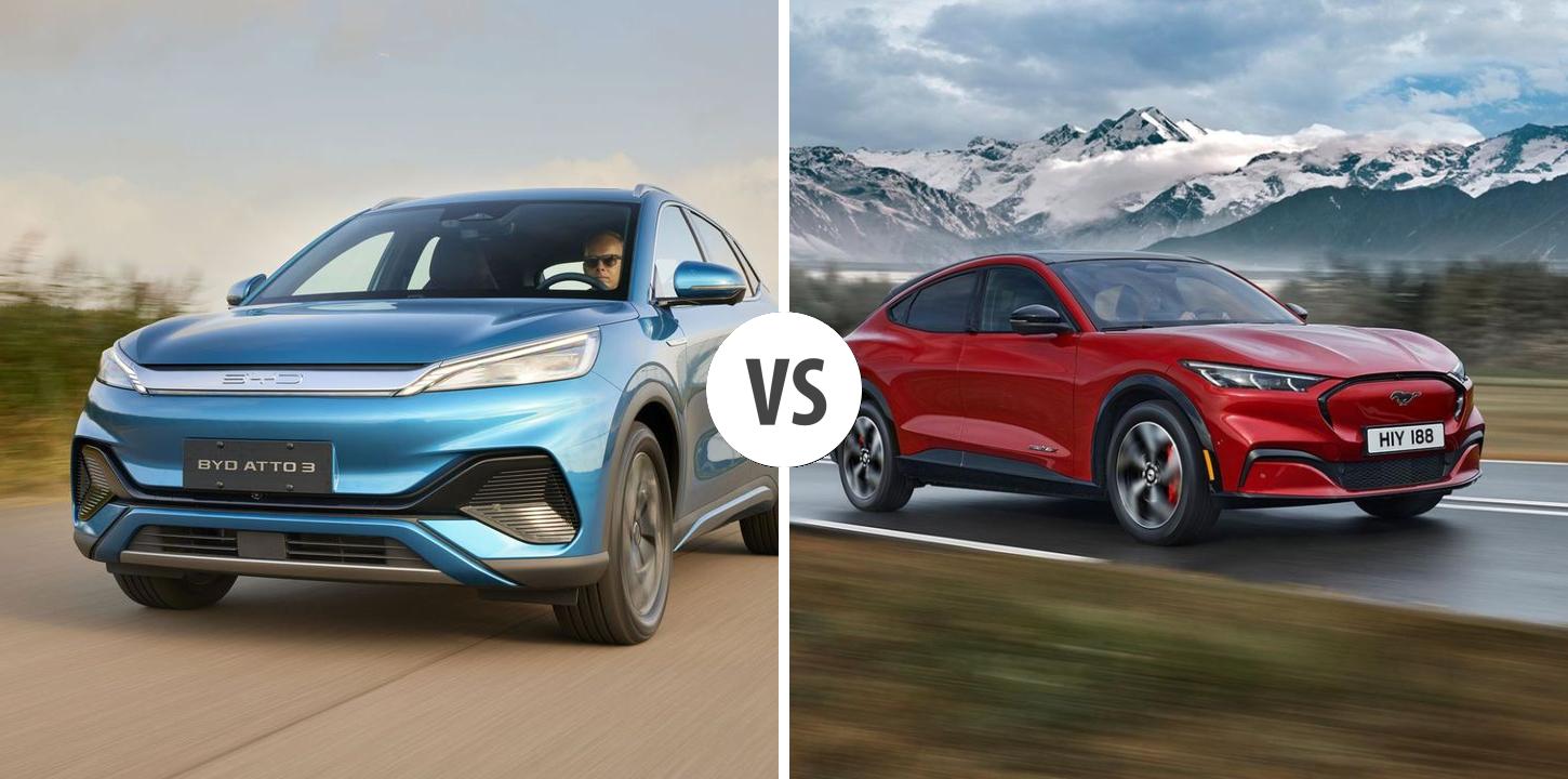 BYD Atto 3 VS Ford Mustang Mach-E – Vergleiche Preise, Leistung ...