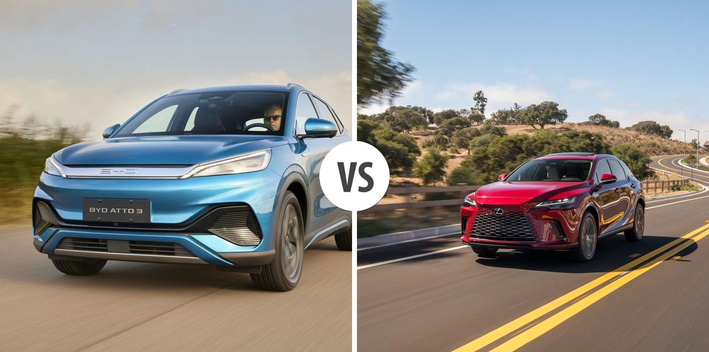 BYD Atto 3 VS Lexus RX – Vergleiche Preise, Leistung, Kofferraum ...