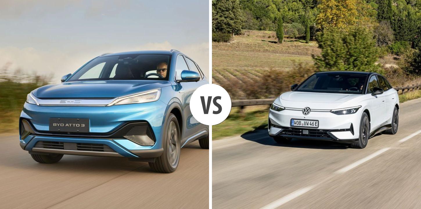BYD Atto 3 VS Volkswagen ID.7 – Vergleiche Preise, Leistung, Kofferraum ...