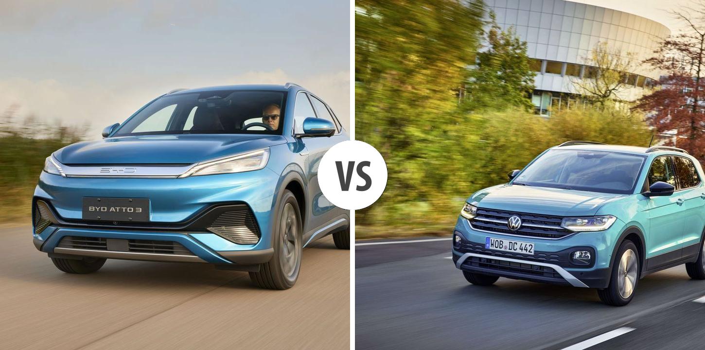 BYD Atto 3 VS Volkswagen T-Cross – Vergleiche Preise, Leistung ...