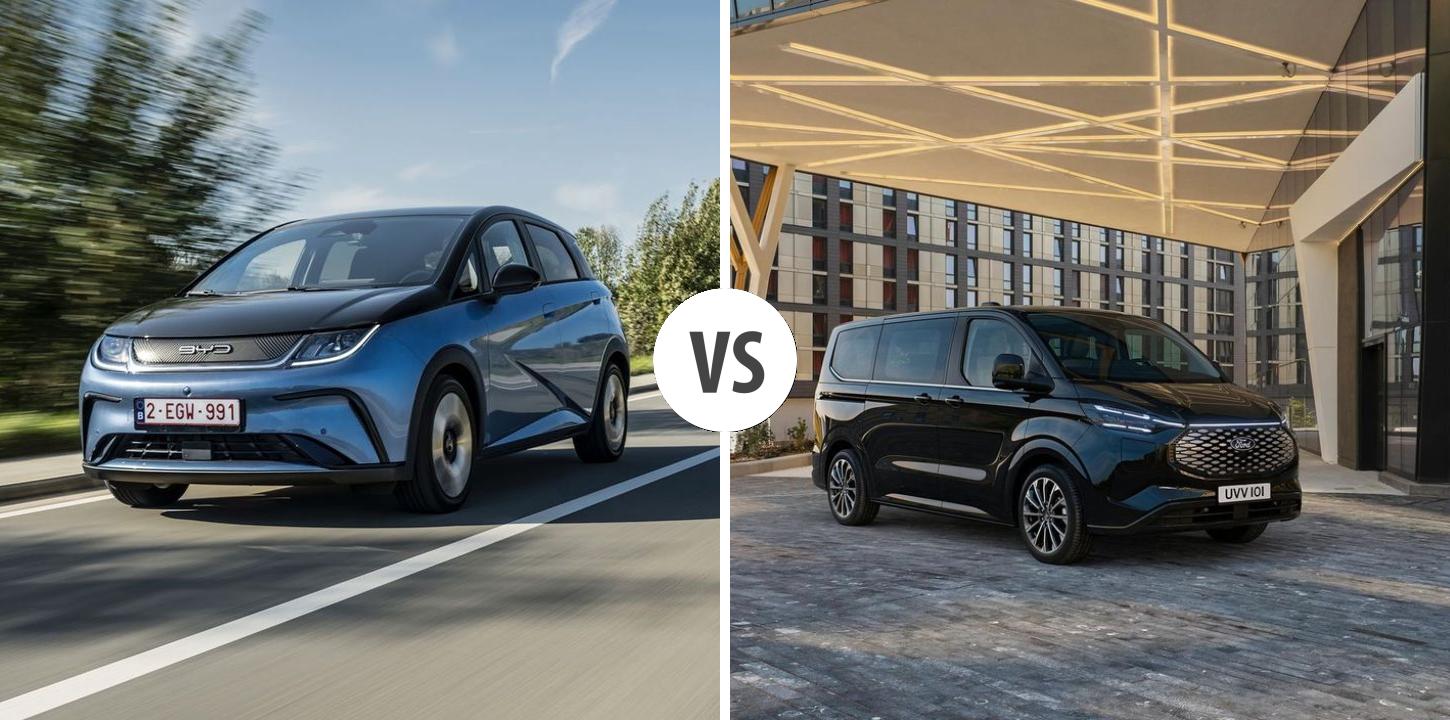 BYD Dolphin VS Ford Tourneo Custom – Vergleiche Preise, Leistung ...