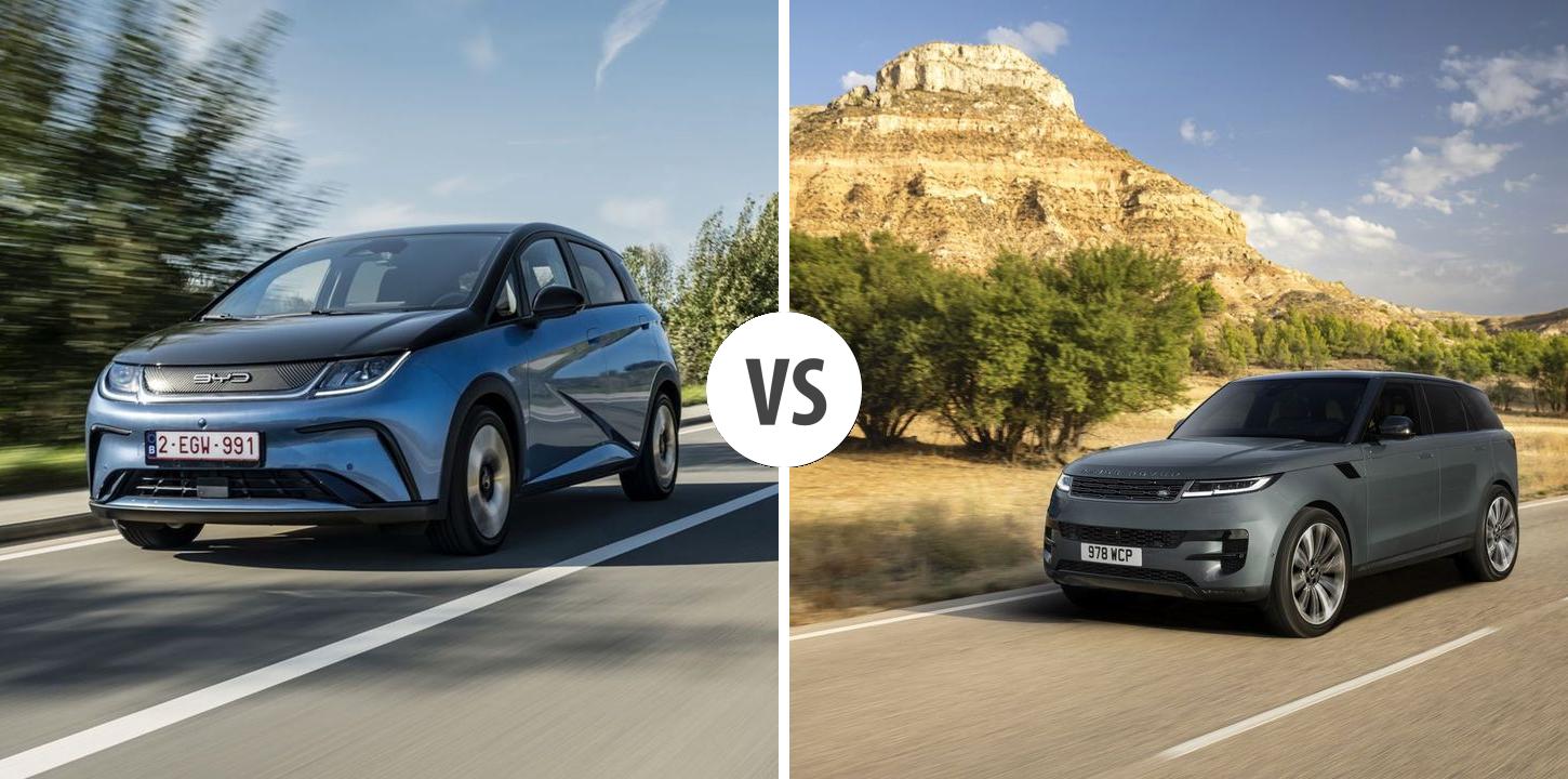 BYD Dolphin VS Land Rover Range Rover Sport – Vergleiche Preise ...