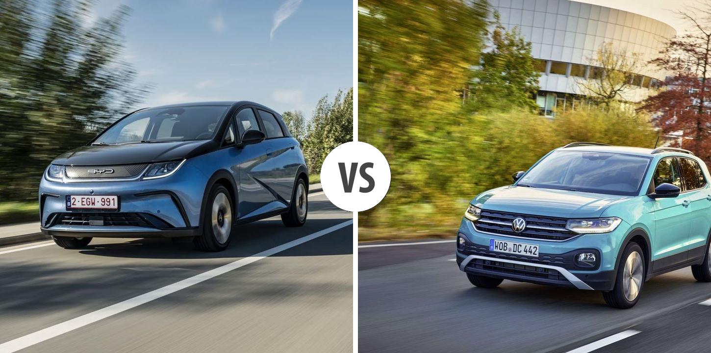 BYD Dolphin VS Volkswagen T-Cross – Vergleiche Preise, Leistung ...