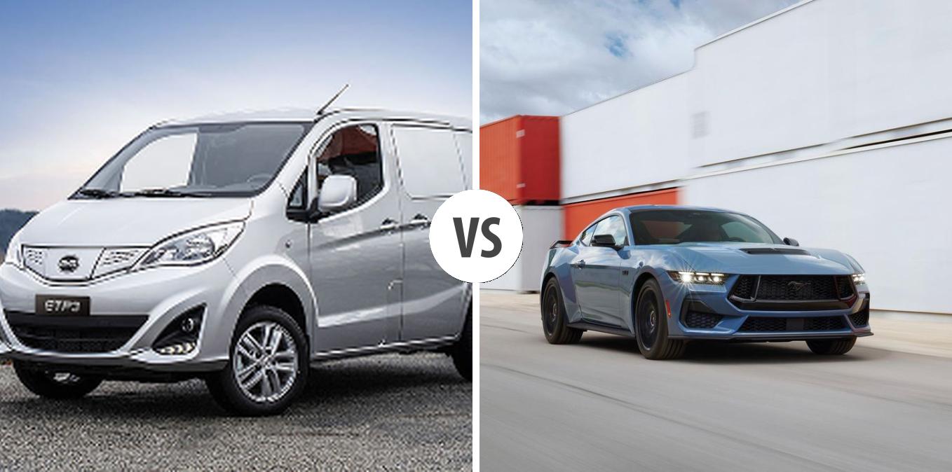 BYD ETP3 VS Ford Mustang Fastback – Vergleiche Preise, Leistung ...