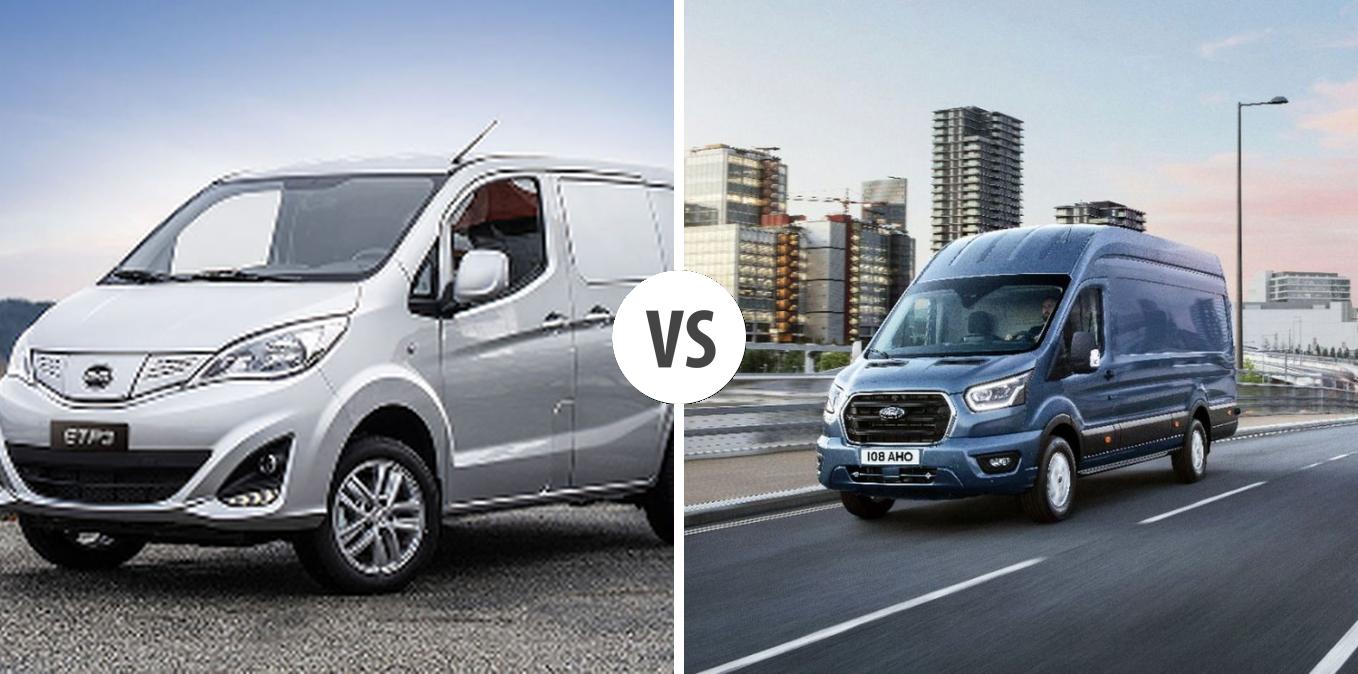 BYD ETP3 VS Ford Transit – Vergleiche Preise, Leistung, Kofferraum ...