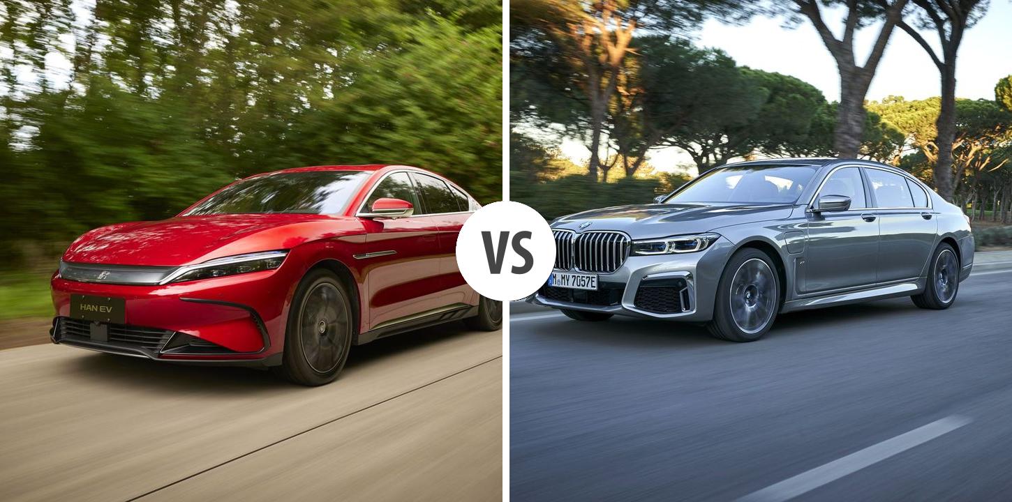 BYD Han VS BMW 7er Limousine – Vergleiche Preise, Leistung, Kofferraum ...