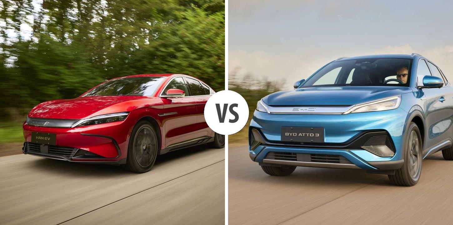BYD Han VS BYD Atto 3 – Vergleiche Preise, Leistung, Kofferraum ...