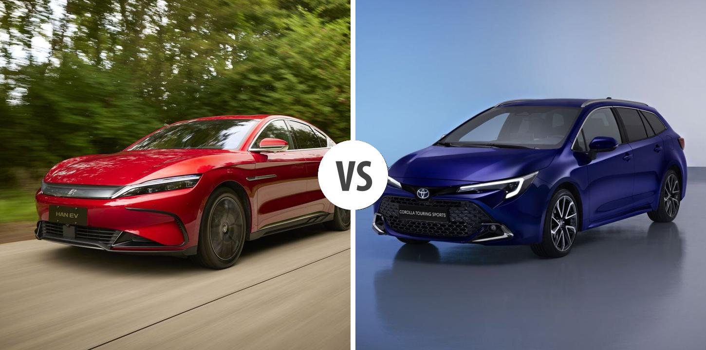 BYD Han VS Toyota Corolla Touring Sports – Vergleiche Preise, Leistung ...