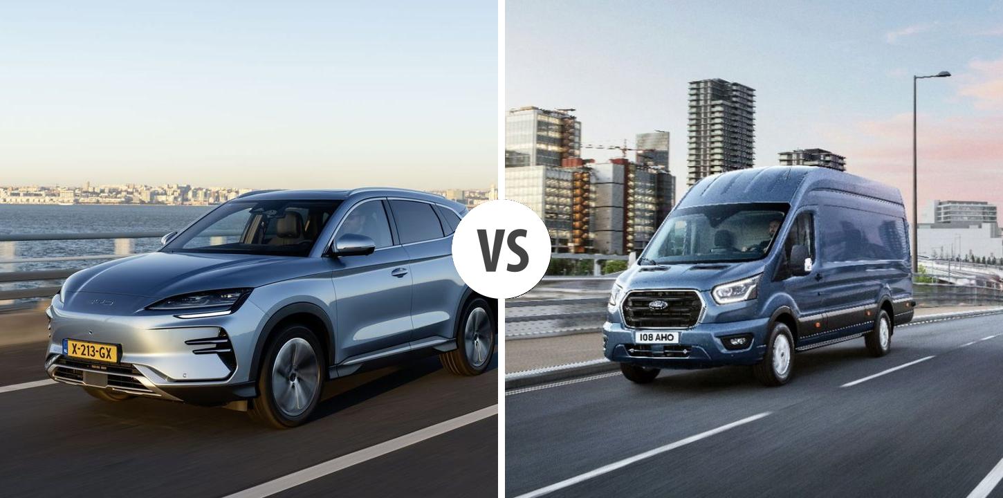 BYD Seal U VS Ford Transit – Vergleiche Preise, Leistung, Kofferraum ...