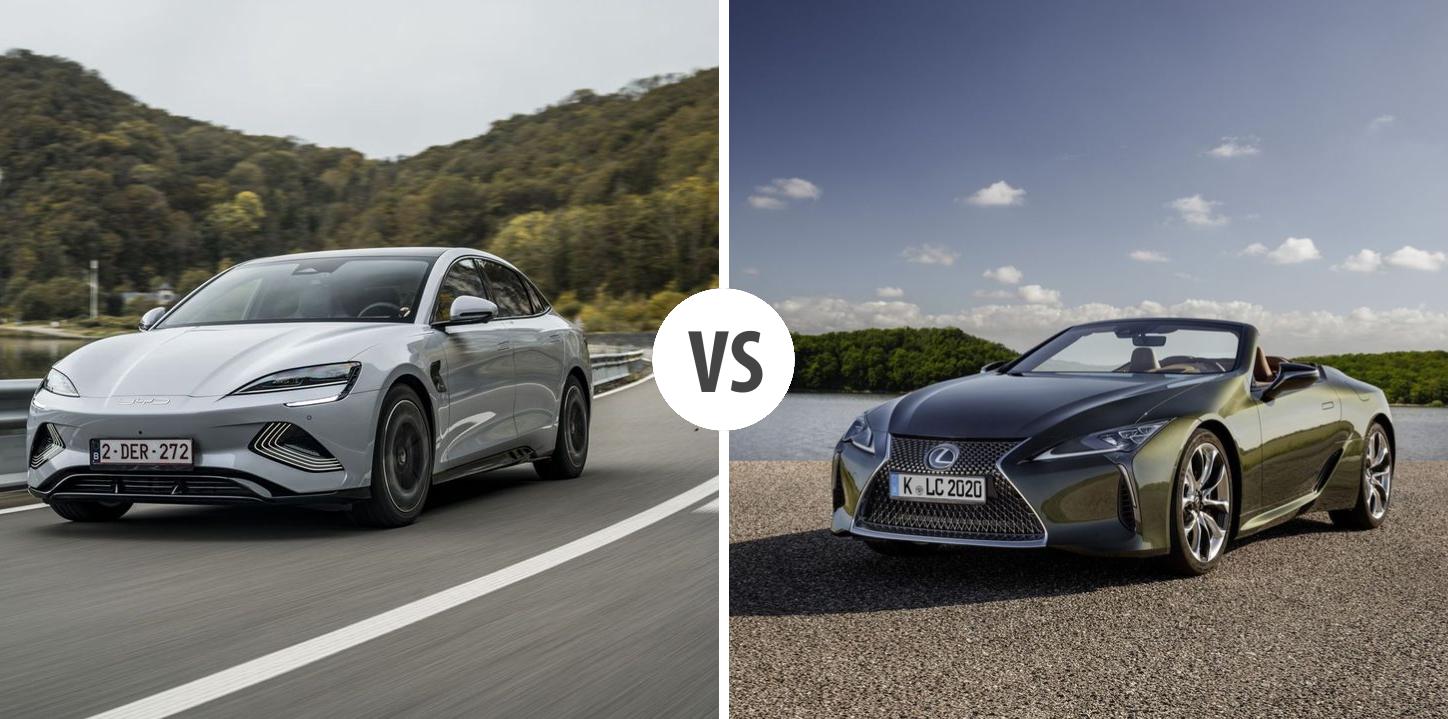 BYD Seal VS Lexus LC Cabriolet – Vergleiche Preise, Leistung ...
