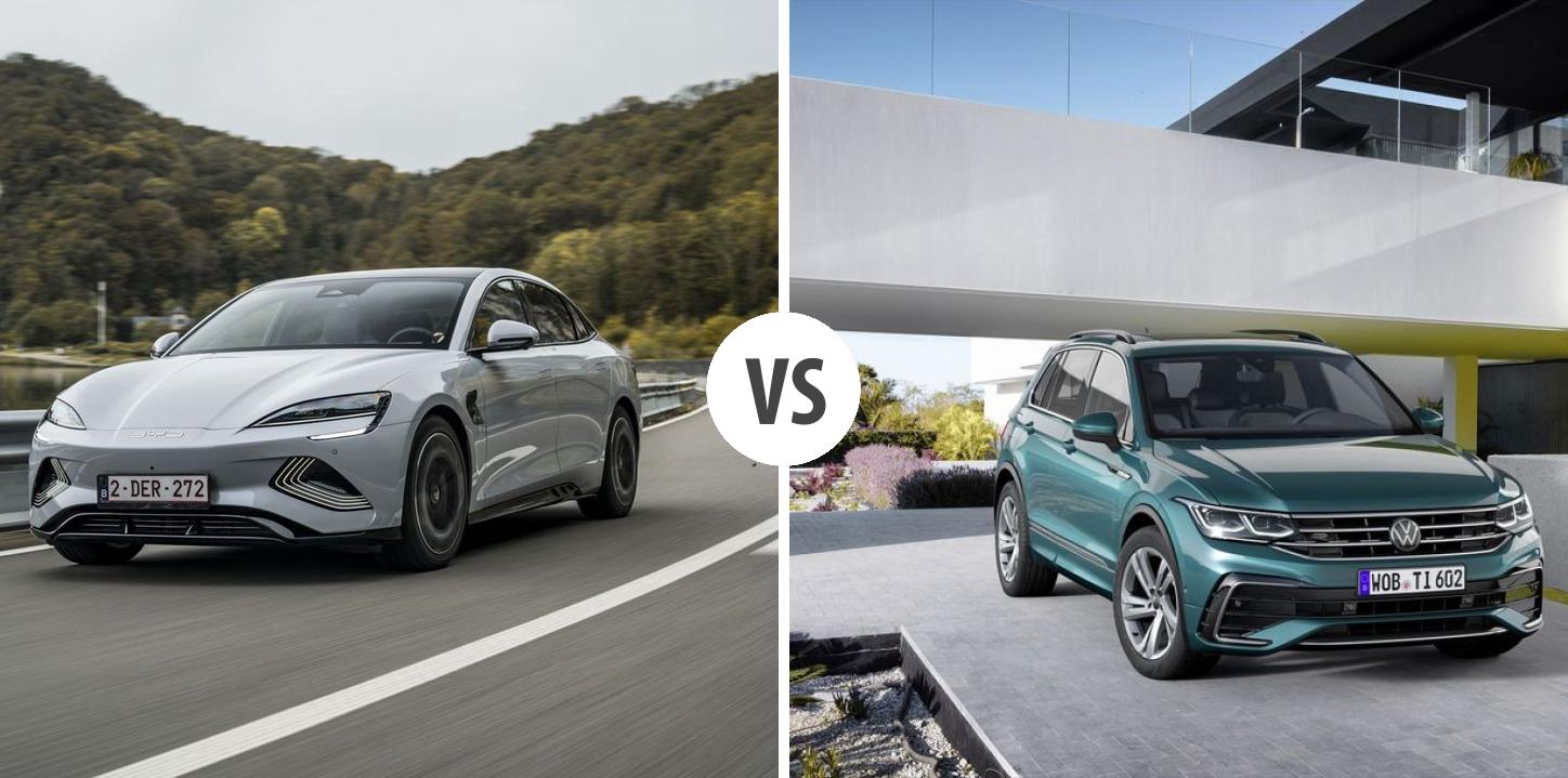 BYD Seal VS Volkswagen Tiguan – Vergleiche Preise, Leistung, Kofferraum ...