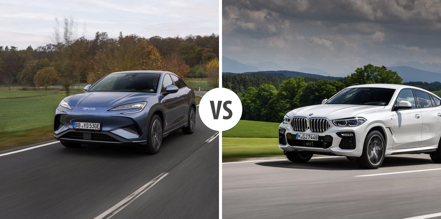 BYD Sealion 7 VS BMW X6 – Vergleiche Preise, Leistung, Kofferraum ...