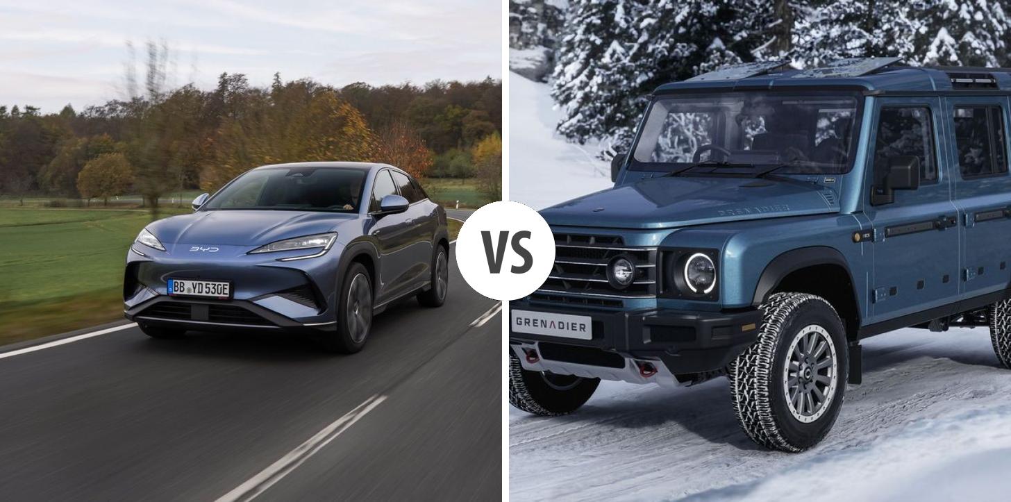 BYD Sealion 7 VS INEOS Grenadier – Vergleiche Preise, Leistung ...