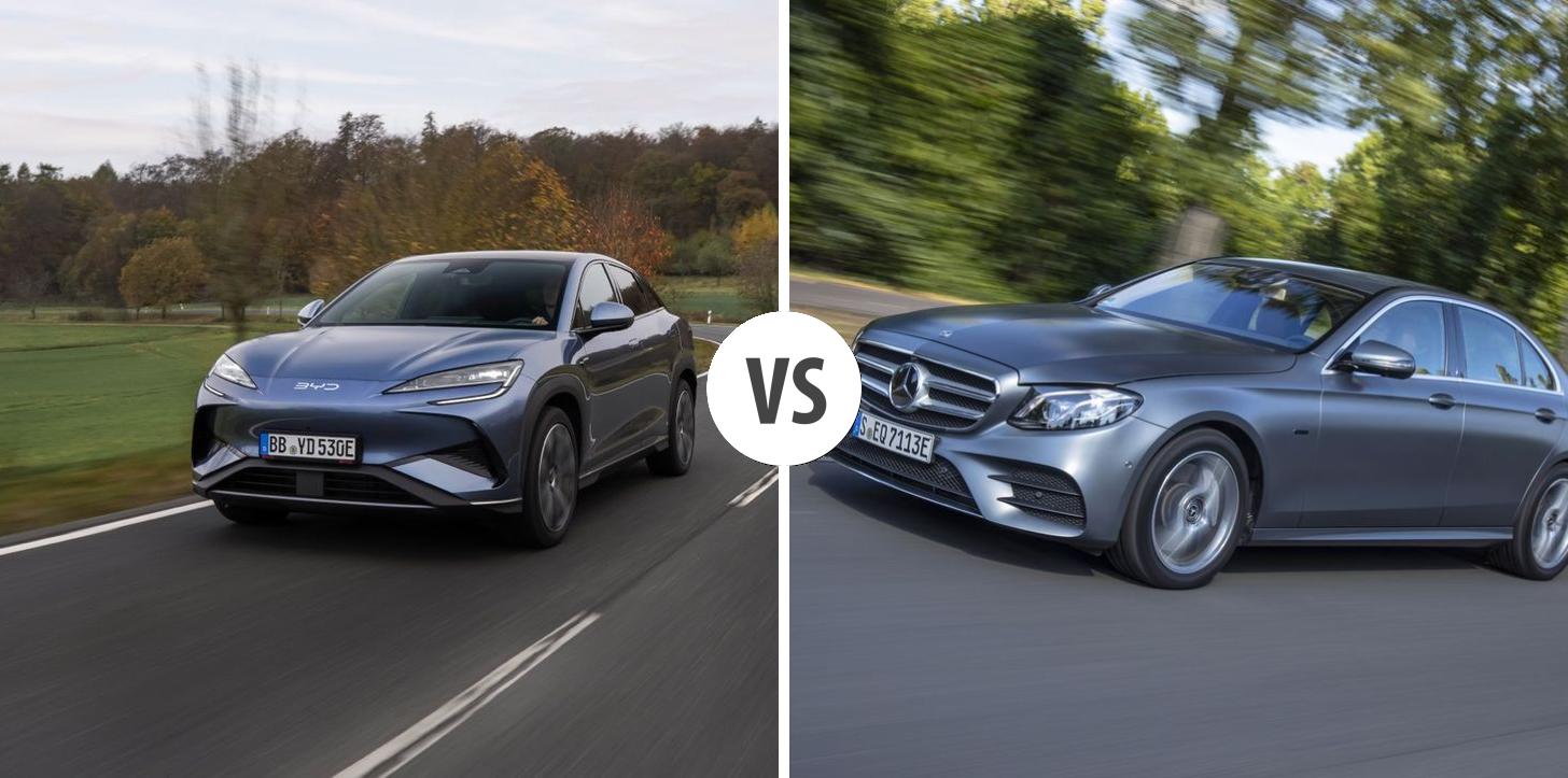 BYD Sealion 7 VS Mercedes E-Klasse Limousine – Vergleiche Preise ...