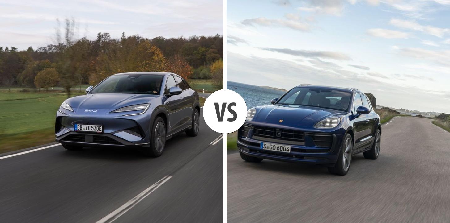 BYD Sealion 7 VS Porsche Macan Elektro – Vergleiche Preise, Leistung, Kofferraum & Ausstattungen ...
