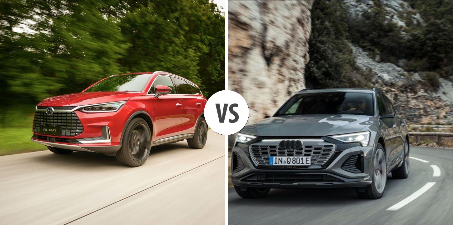 BYD Tang VS Audi Q8 e-tron – Vergleiche Preise, Leistung, Kofferraum ...