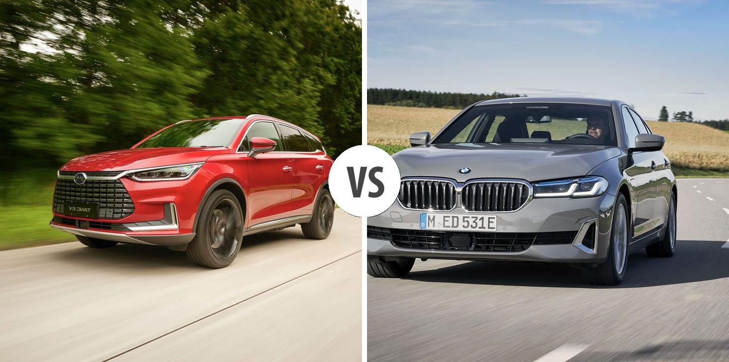 BYD Tang VS BMW 5er Limousine – Vergleiche Preise, Leistung, Kofferraum & Ausstattungen ...