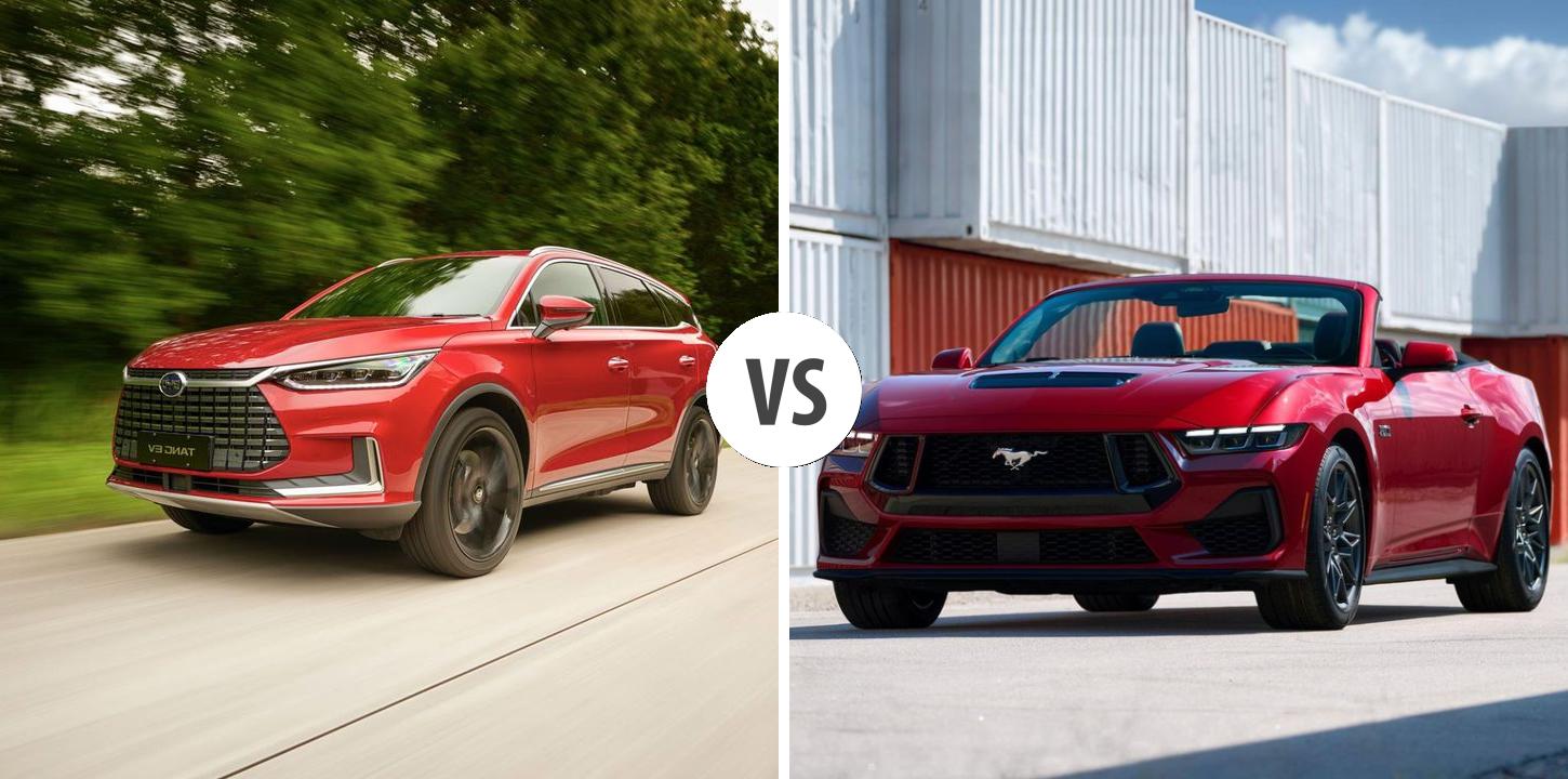 BYD Tang VS Ford Mustang Convertible – Vergleiche Preise, Leistung ...