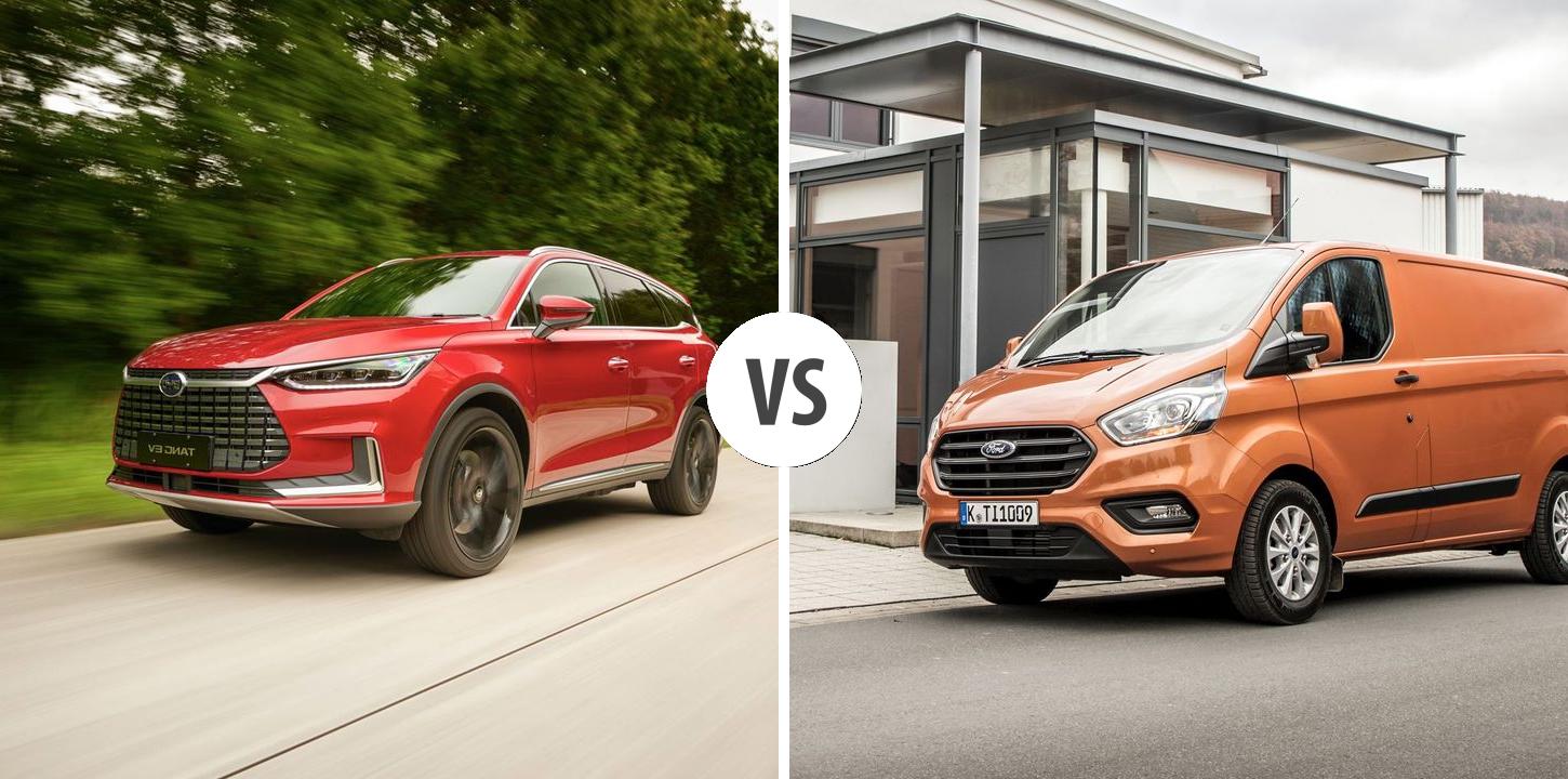 BYD Tang VS Ford Transit Custom Transporter – Vergleiche Preise ...
