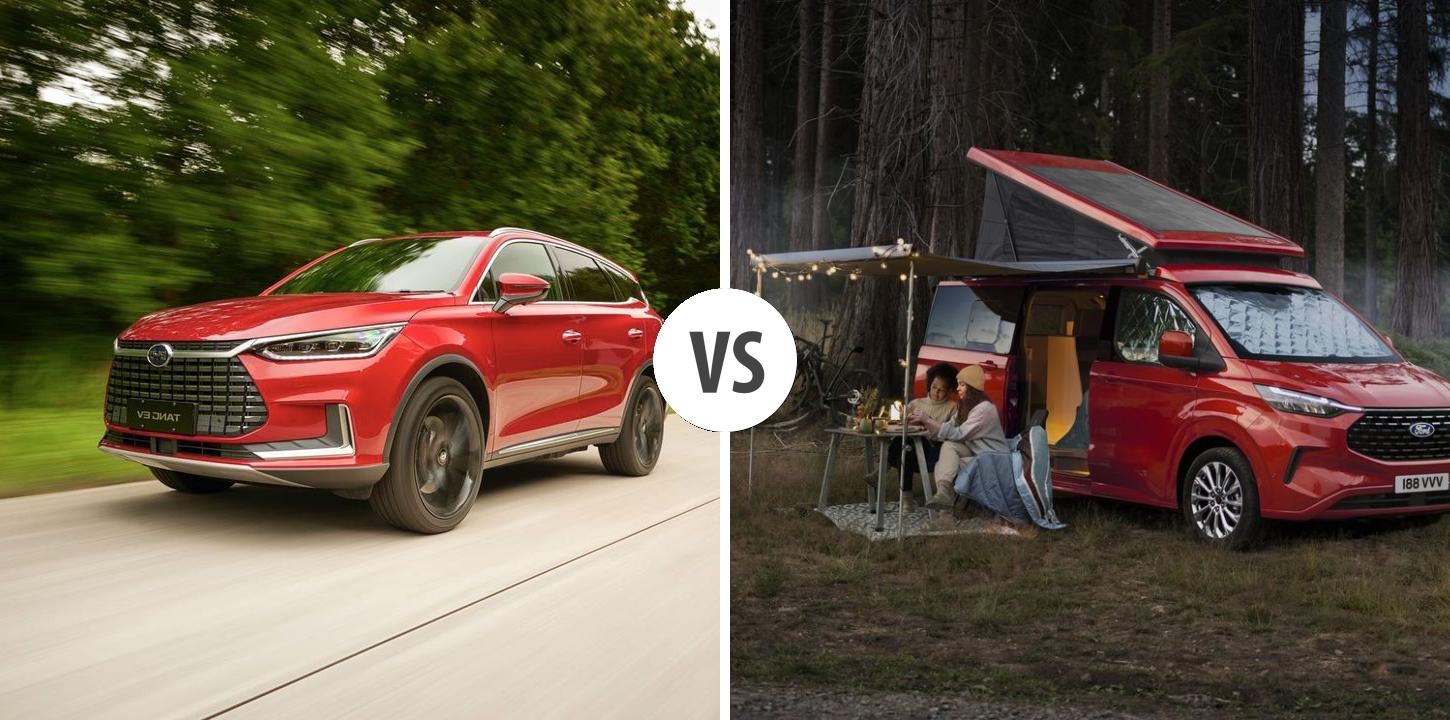 BYD Tang VS Ford Transit Custom Wohnmobil – Vergleiche Preise, Leistung ...