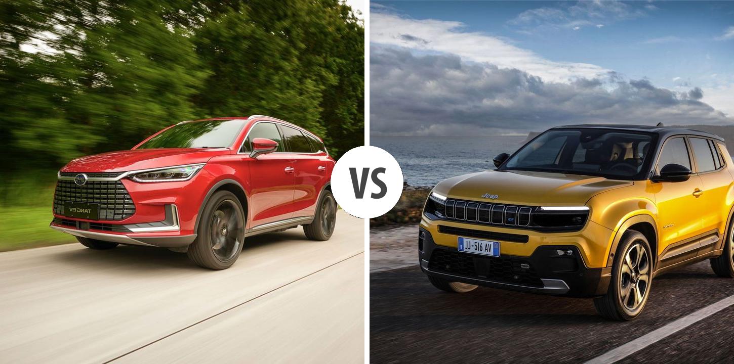 BYD Tang VS Jeep Avenger Electric – Vergleiche Preise, Leistung ...