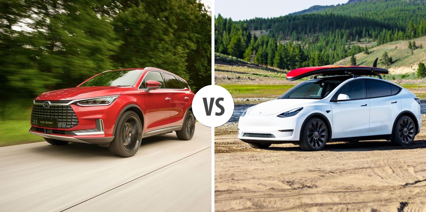 BYD Tang VS TESLA Model Y – Vergleiche Preise, Leistung, Kofferraum ...