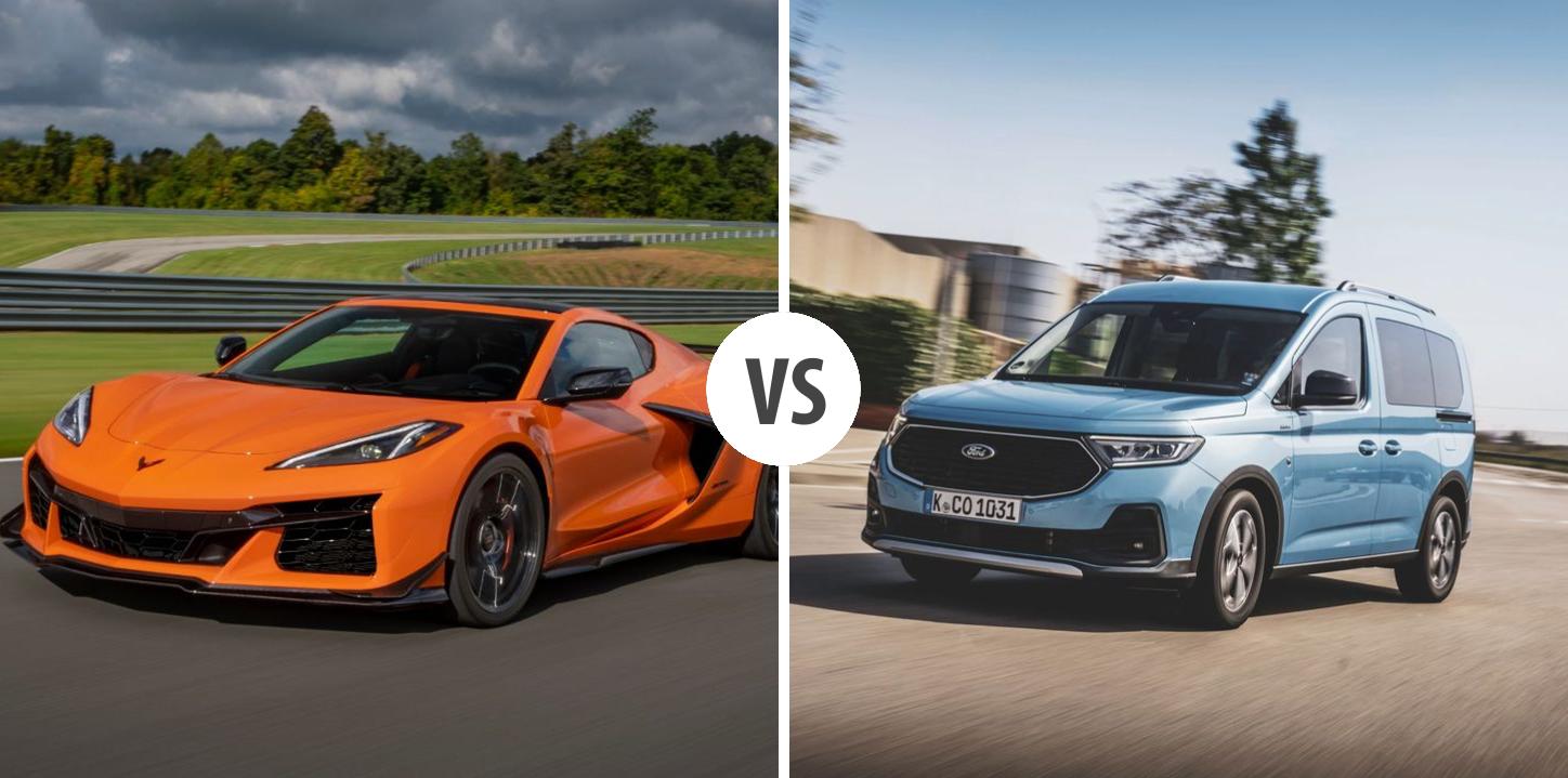 Chevrolet Corvette Coupe VS Ford Tourneo Connect – Vergleiche Preise ...
