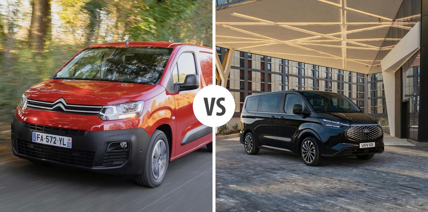 Citroën Berlingo Kastenwagen VS Ford Tourneo Custom – Vergleiche Preise ...