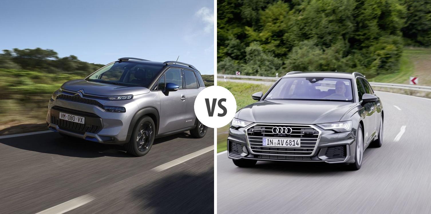 Citroën C3 Aircross VS Audi A6 Avant – Vergleiche Preise, Leistung ...