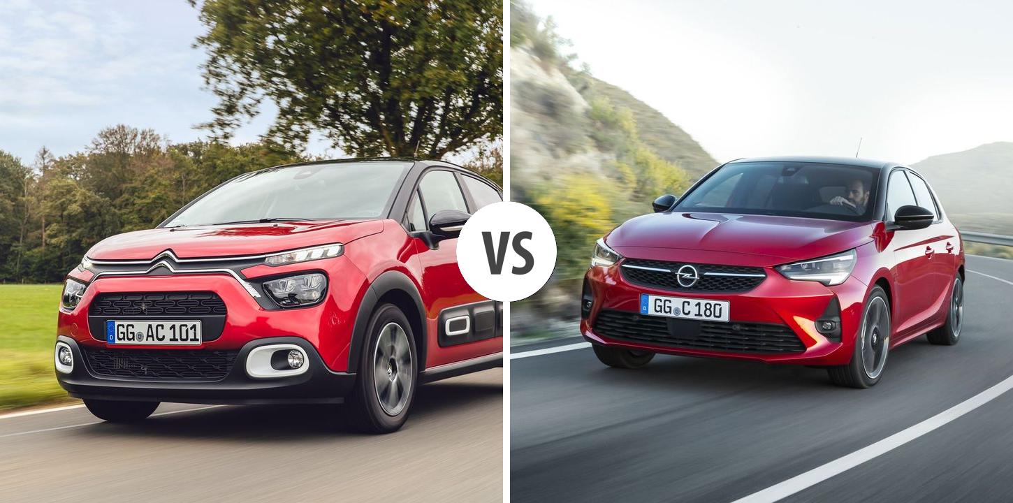 Citroën C3 VS Opel Corsa – Vergleiche Preise, Leistung, Kofferraum ...