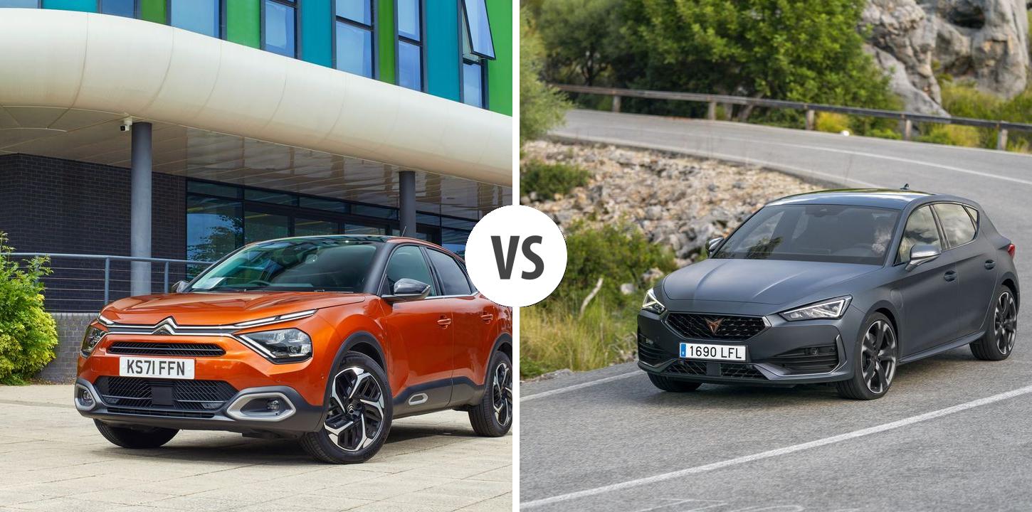Citroën C4 VS CUPRA Leon – Vergleiche Preise, Leistung, Kofferraum ...