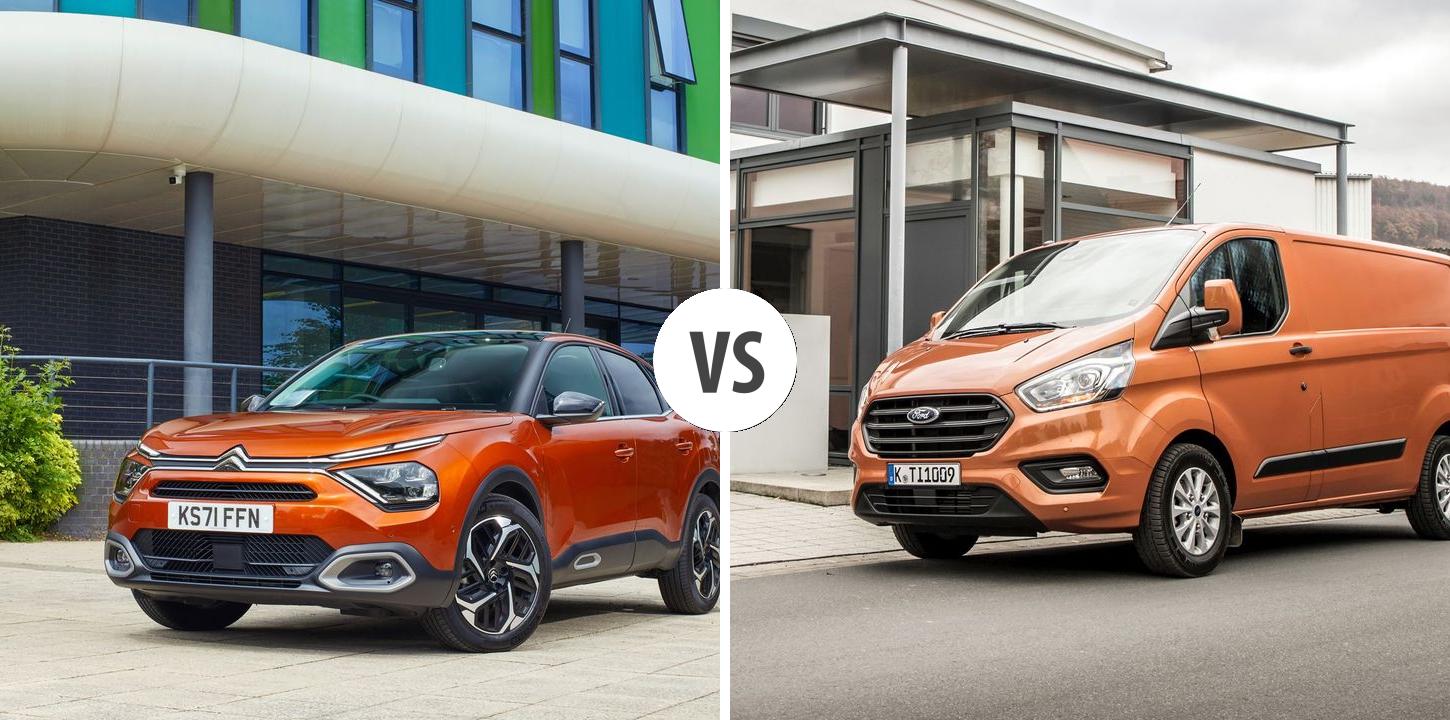 Citroën C4 VS Ford Transit Custom Transporter – Vergleiche Preise ...