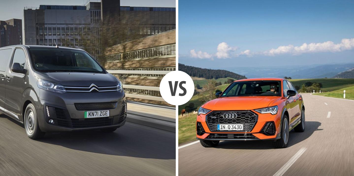 Citroën ë-Spacetourer VS Audi Q3 Sportback – Vergleiche Preise ...