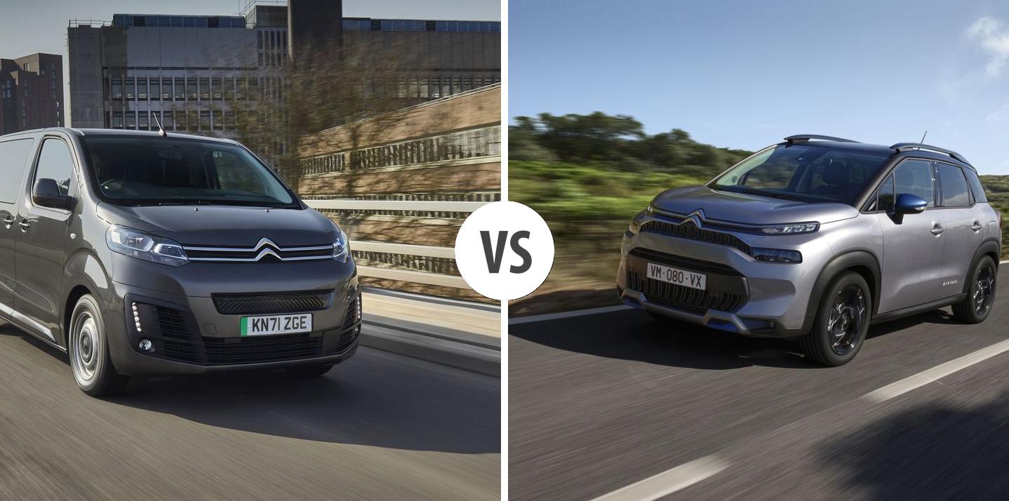 Citroën ë-Spacetourer VS Citroën C3 Aircross – Vergleiche Preise ...