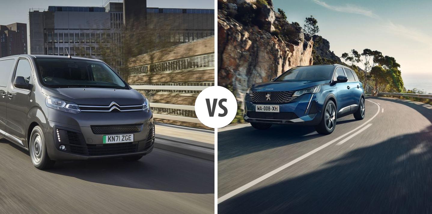 Citroën ë-Spacetourer VS Peugeot 5008 Elektro – Vergleiche Preise ...